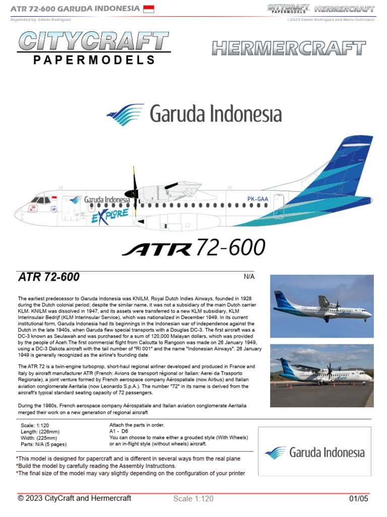 ATR 72-600 Cargo Door Control Guide | PDF | Civil Aviation | Transport Companies