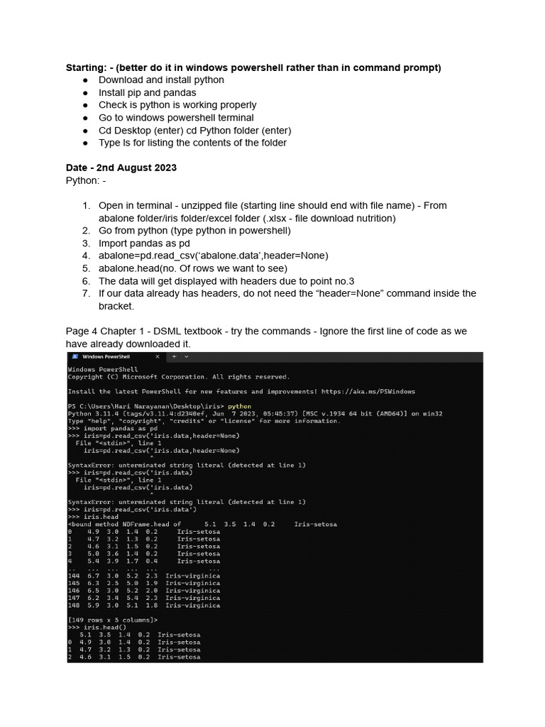 Data Science Notes (1) | PDF | Computer Data Storage | Algorithms Data Science Notes (1) | PDF | Computer Data Storage | Algorithms