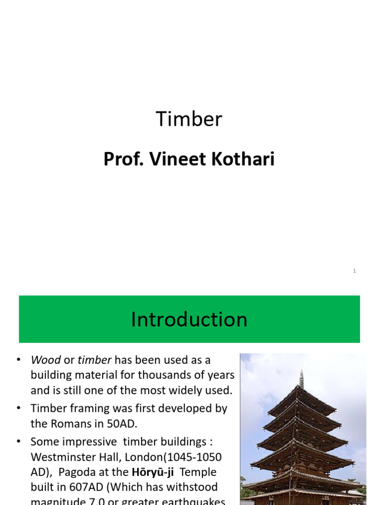 Timber | PDF | Wood | Lumber