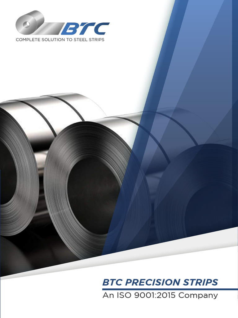 BTC brochure | PDF | Steel | Metals