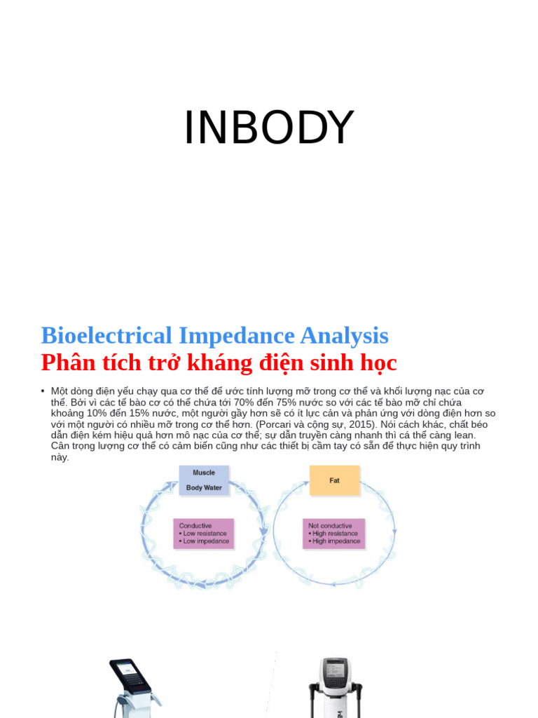 INBODY | PDF