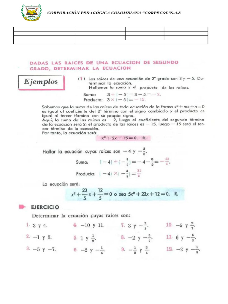 Matem - Ticas Ciclo Iv B | PDF
