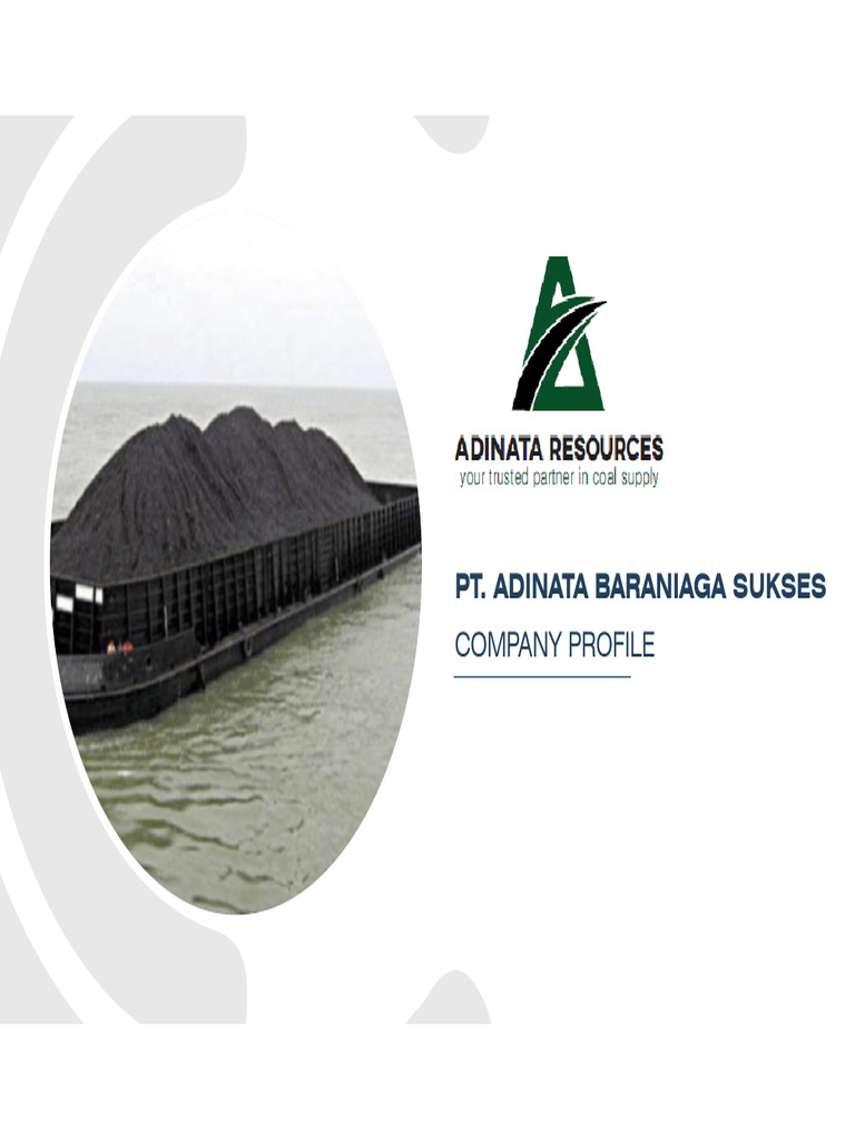 Adinata Resources Company Overview | PDF | Shipping