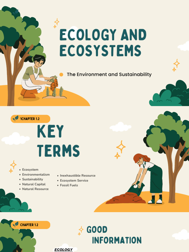 Unit 1.2_PP | PDF | Ecosystem | Sustainability