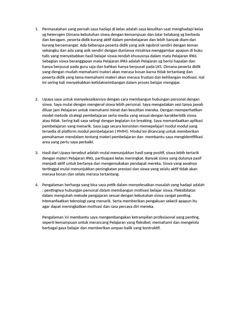 Studi Kasus PPG | PDF