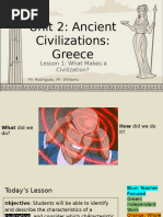 6 Characteristics of Civilization | PDF