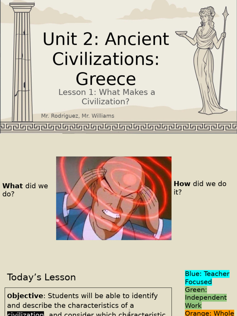 Unit 2, Lesson 1_ What Makes a Civilization_ | PDF