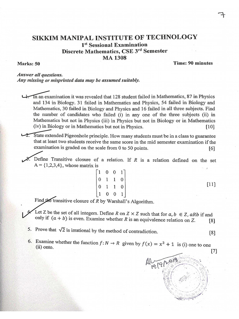 CSE 3rd Semester Sessional | PDF