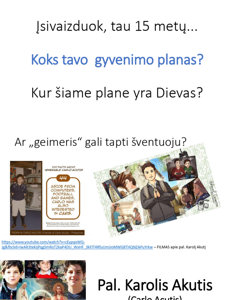 P P geimeris-sventasis-Karolis-Akutis 9-10klase | PDF