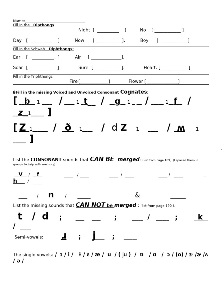 IPA Practice Quiz | PDF