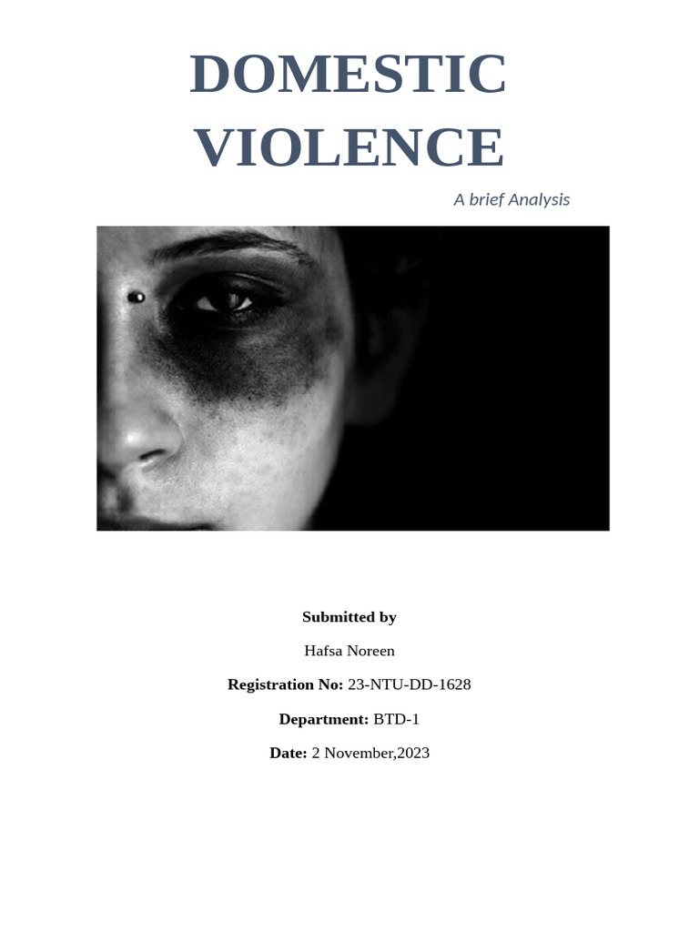 Domestic Violence | PDF | Domestic Violence | Violence