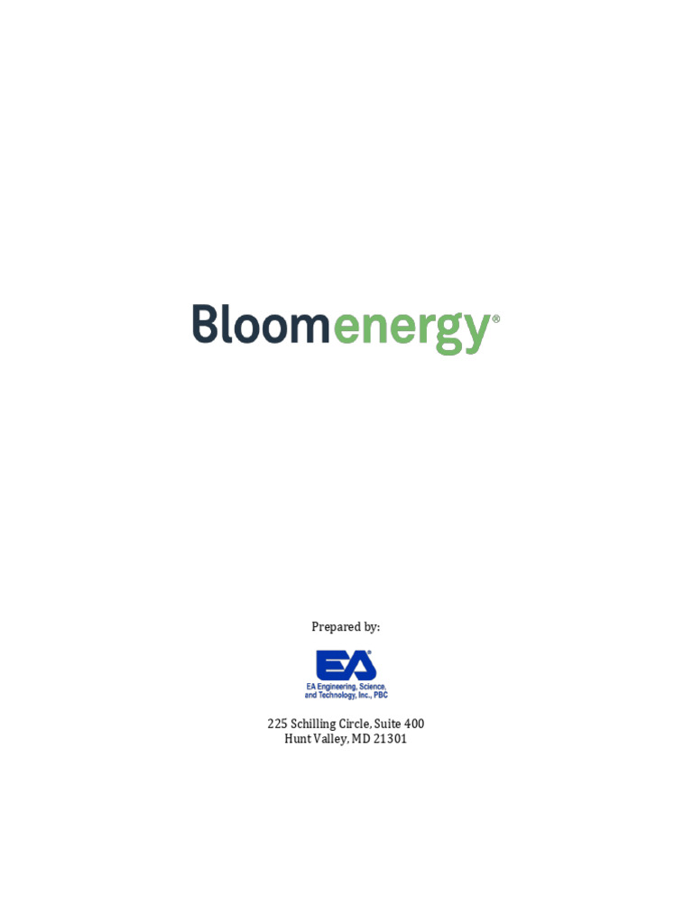 Bloom Energy EMS Manual Overview | PDF | Audit | Regulatory Compliance