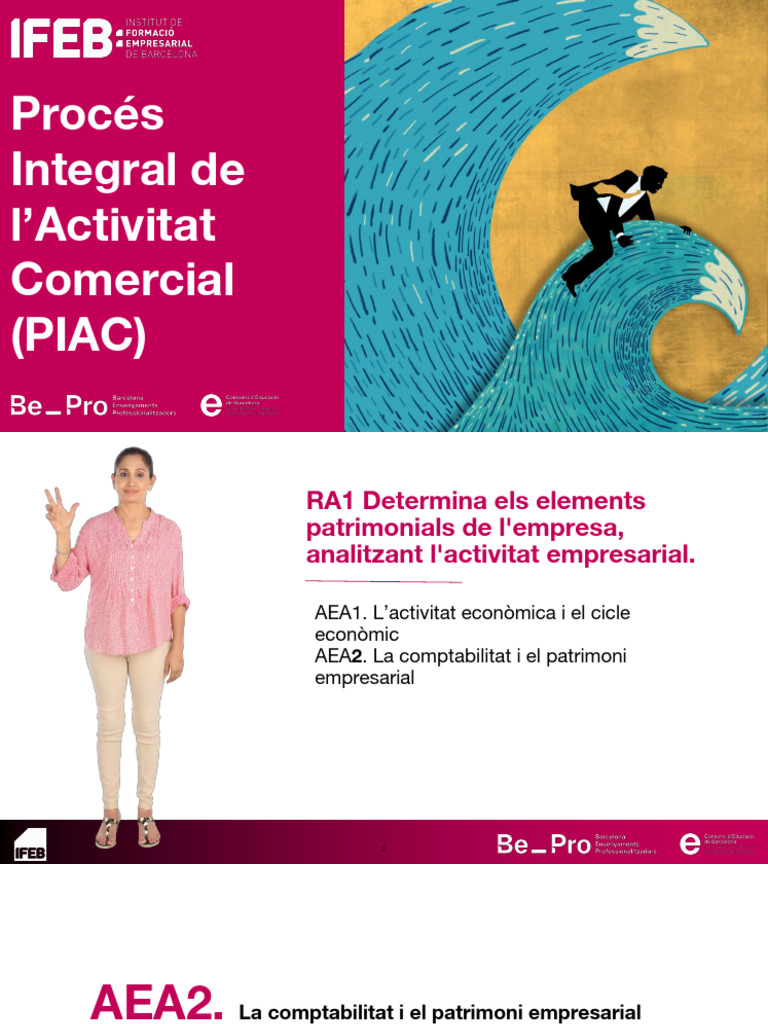 RA1 - AEA2 - La Comptabilitat I El Patrimoni Empresarial - Alu | PDF