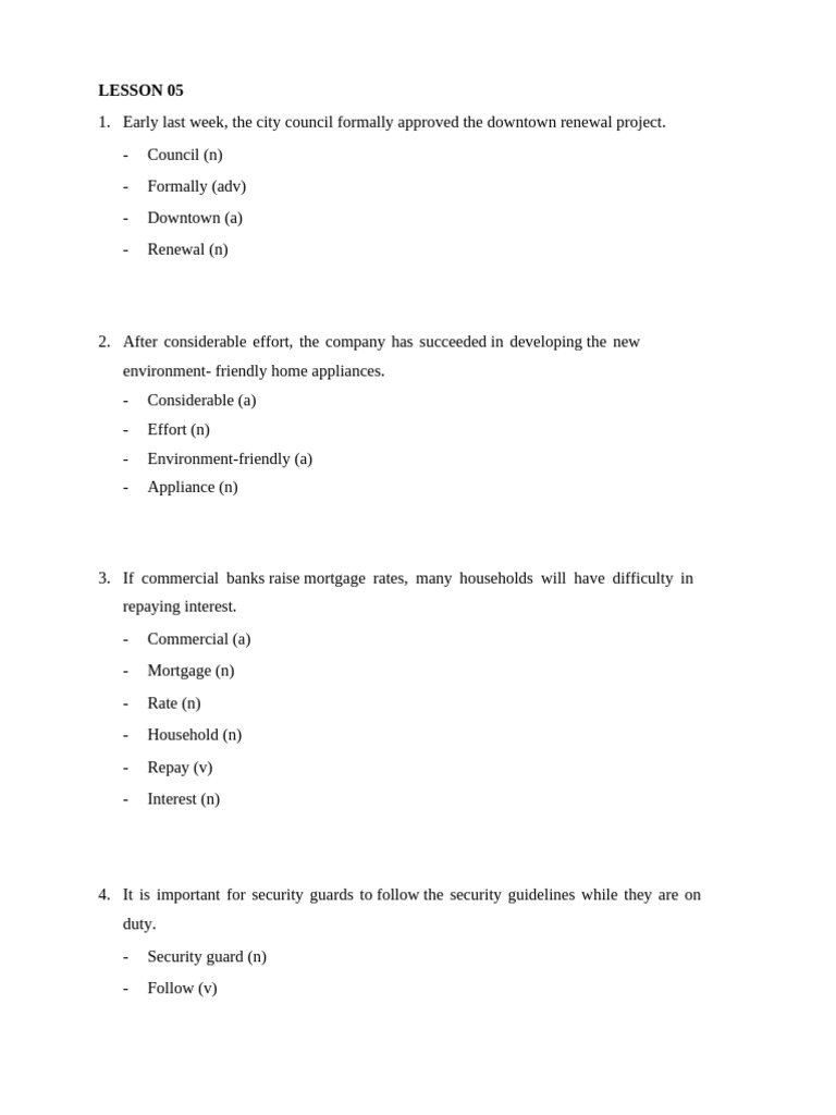 Ktra T V NG Lesson 5 Official | PDF | Business