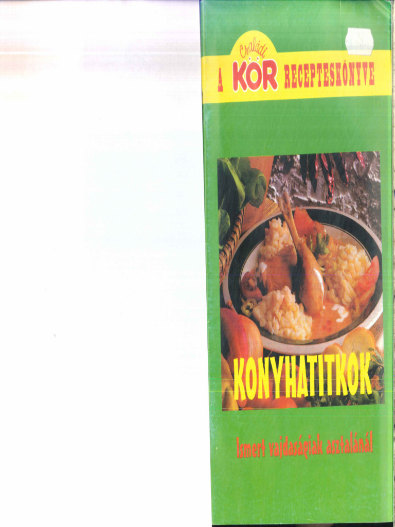 10 Konyhatitkok Ismert Vajdasagiak Asztalánál | PDF