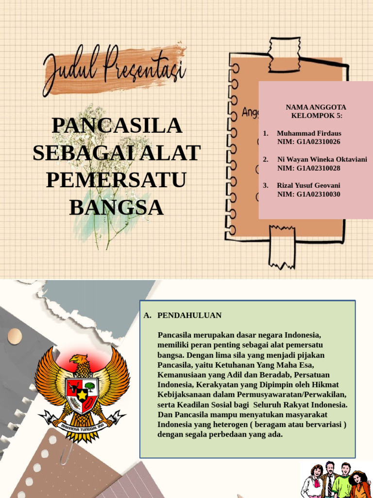 Pancasila Sebagai Alat Pemersatu Bangsa | PDF | Ilmu Sosial