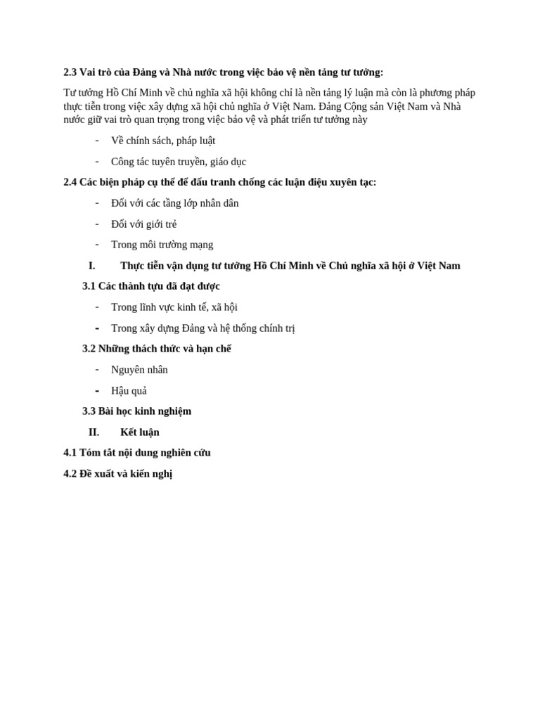 ND Thuyết Trình TTHCM | PDF