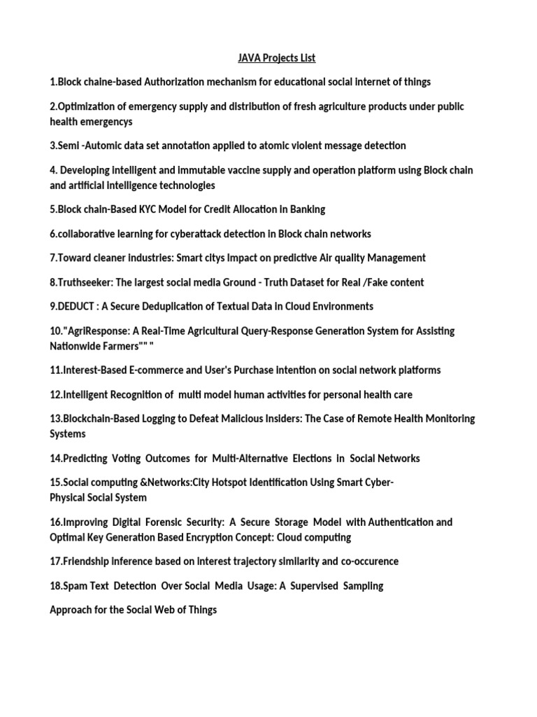 Kits Collage Mini Projects | PDF