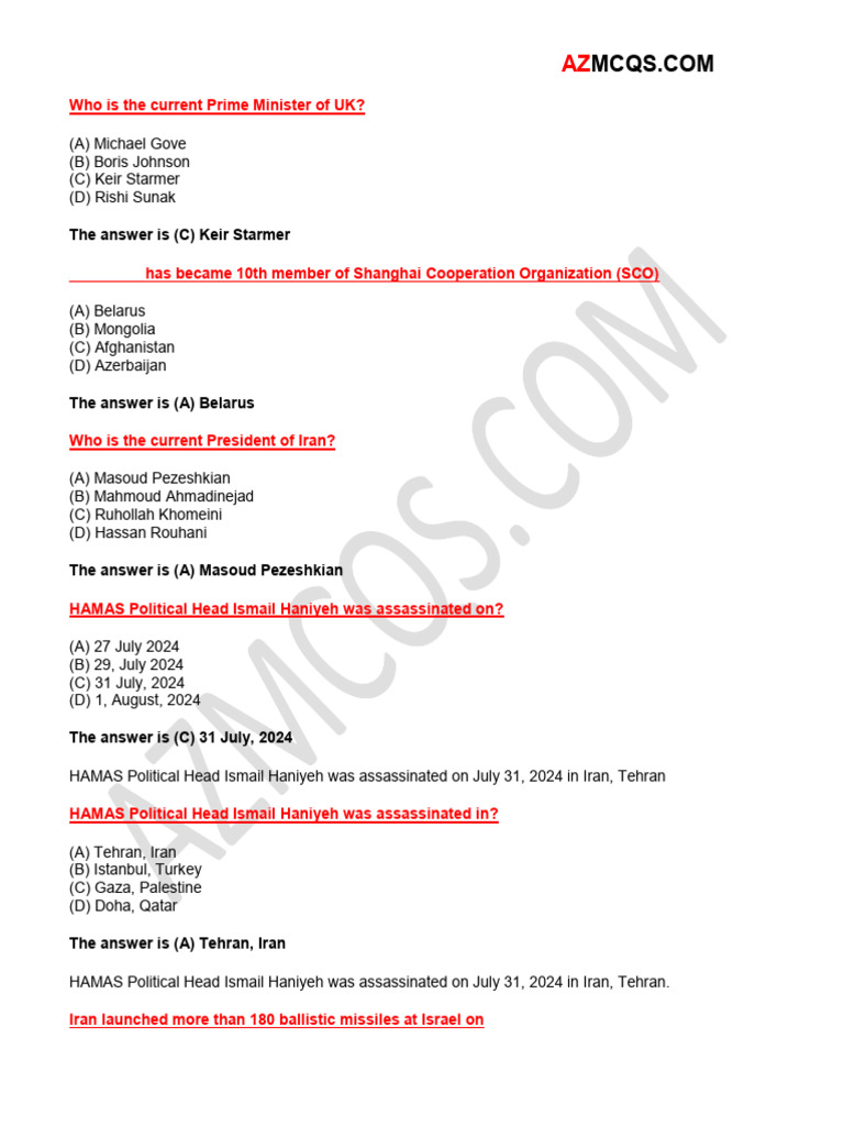 Study Material For Assistant BPS-16 SPSC | PDF | Travel