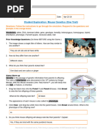 Student Exploration Evolution Mutation and Selection Gizmo Answers ...