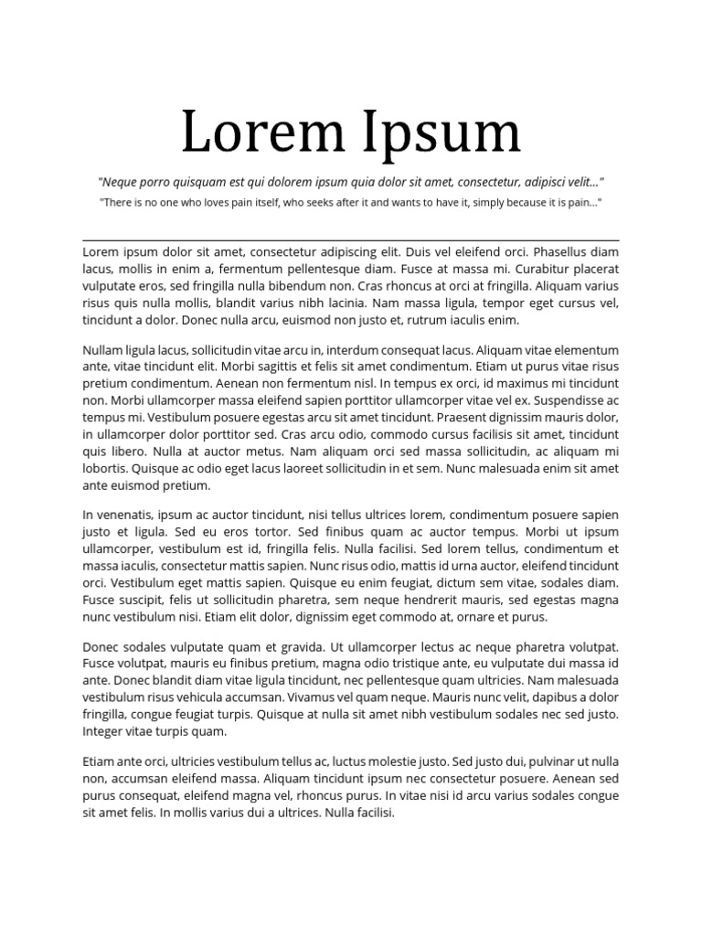 Lorem 1 | PDF