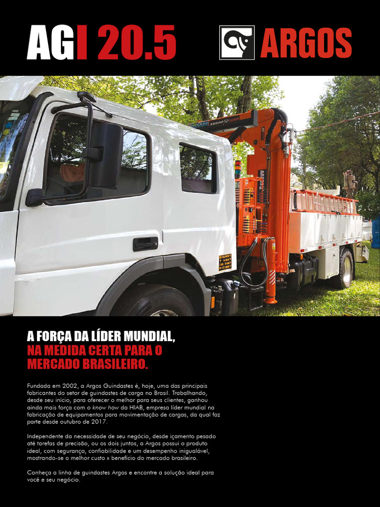 TABELA DE CARGA ARGOS 20000 | PDF