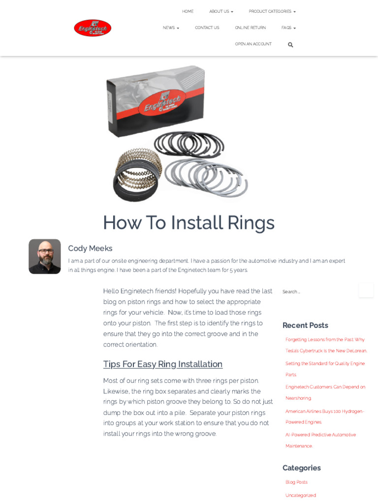 How To Install Rings - Blog - Enginetech - The Engine Builder's Source ...