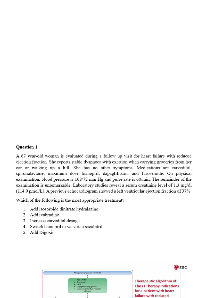 7 - General Medicine - MD Part 1 MCQ CCP Discussion October 2024 | PDF