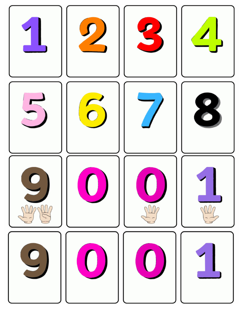 Memorama 1 A 10 | PDF