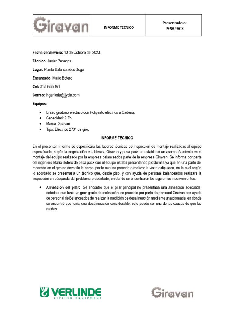 PG Mtto 117 Pesapack | PDF
