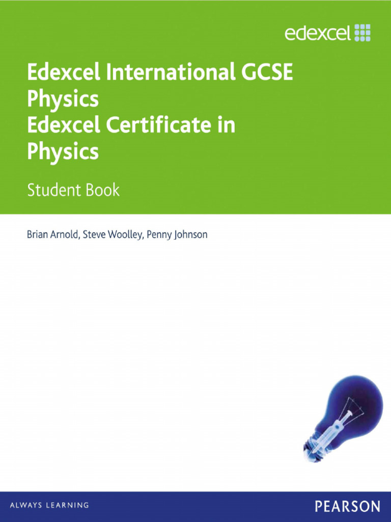 Penny Johnson, Steve Woolley, Brian Arnold - Edexcel IGCSE Physics Student Book (Edexcel ...