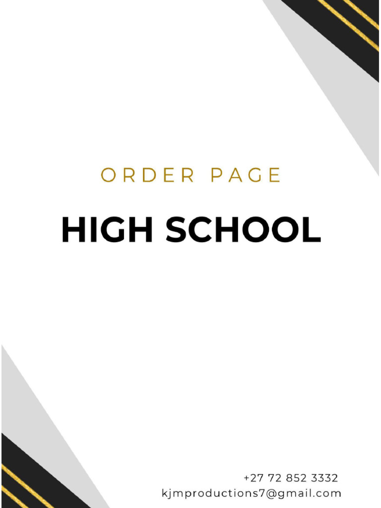 High School Pdf