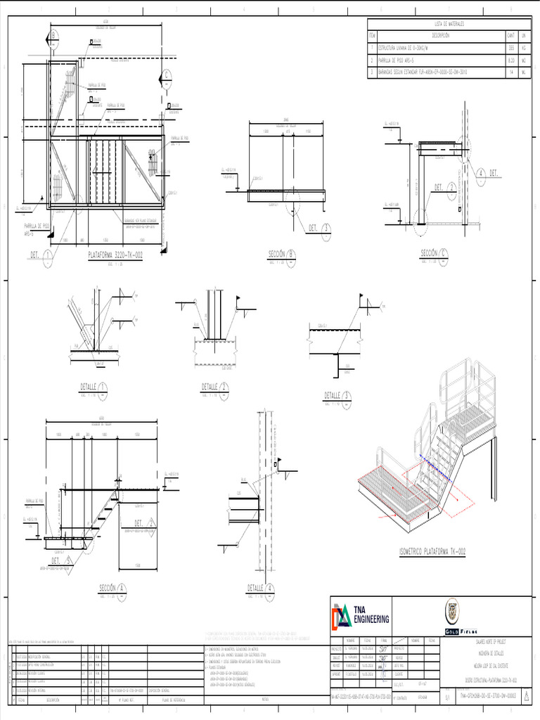 Modificación de Plataforma 3220-TK-002 | PDF