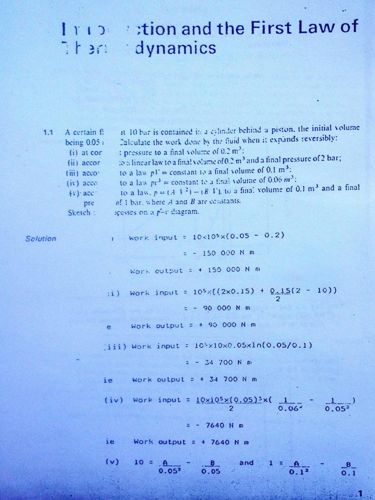 Applied Thermodynamics For Engineering Technologists Macconkey Solution ...