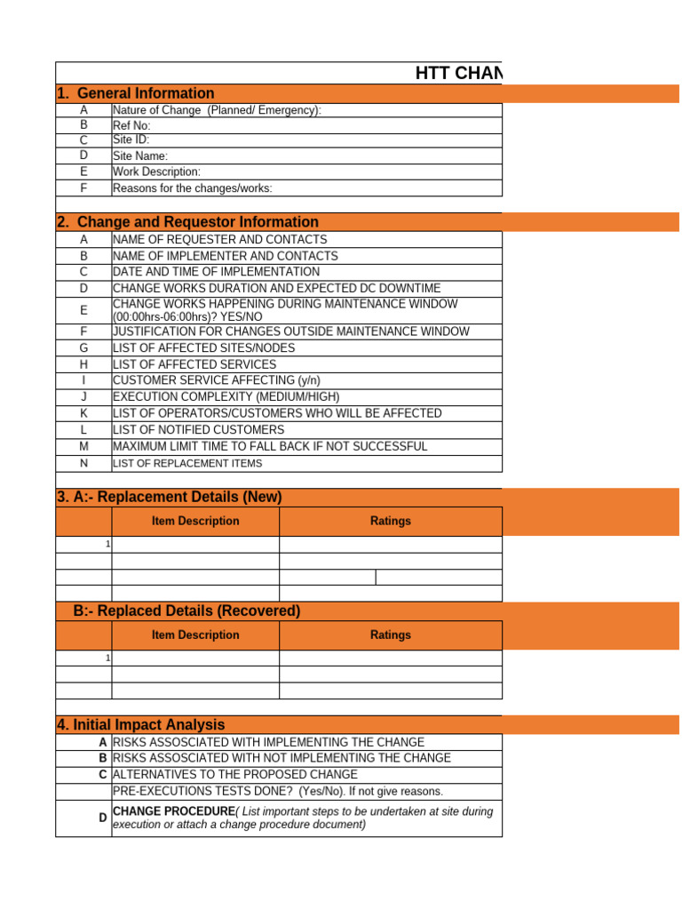 Change Request For Tigo Priority Load Redundunt Power Connection ...