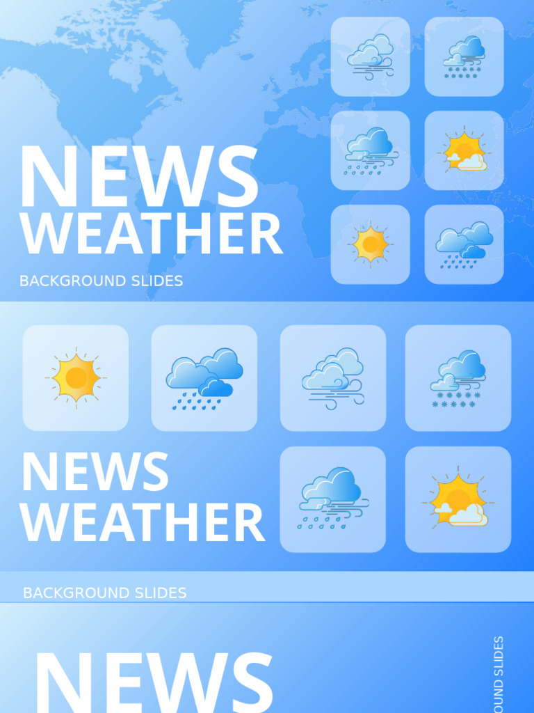 News Weather Background Slides | PDF | Earth Phenomena | Atmosphere