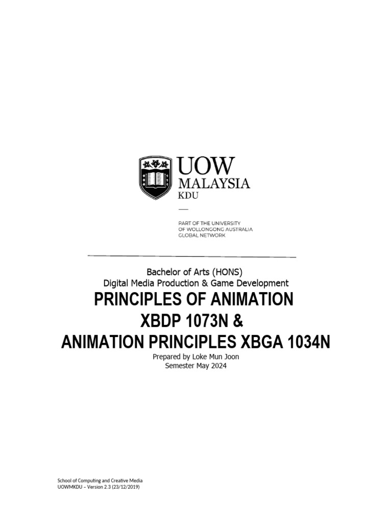 Animation Assignment: Floursack Story | PDF