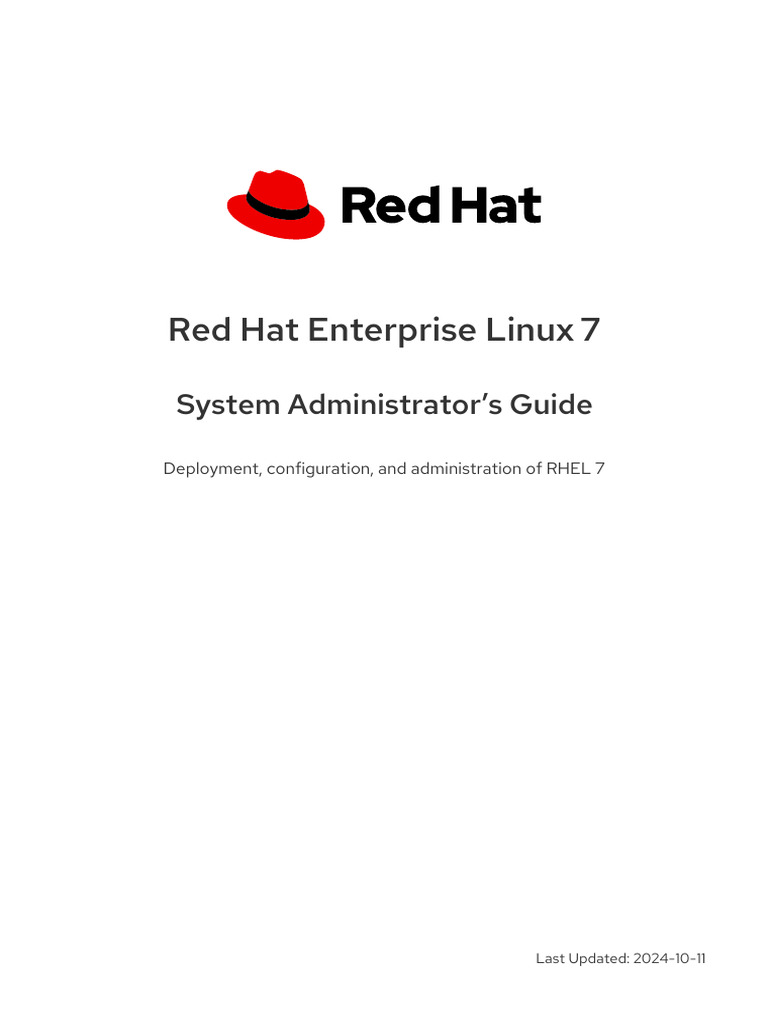 Red Hat Enterprise Linux-7-System Administrators Guide-En-US | PDF ...