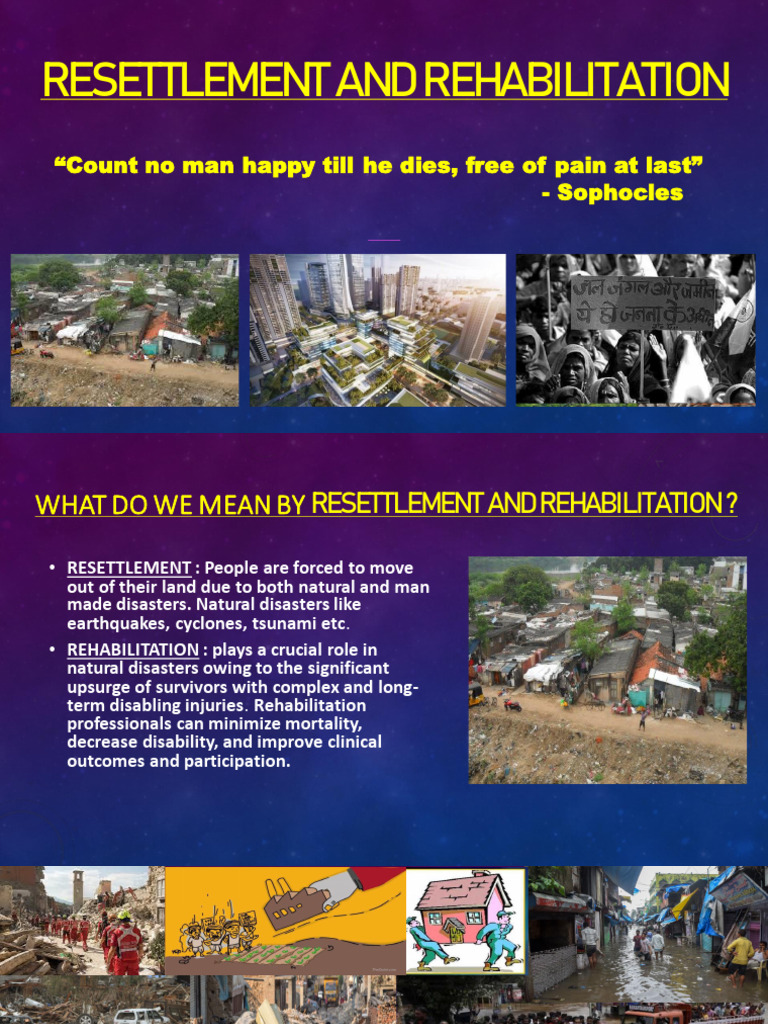 Displacement Challenges & Solutions | PDF | Natural Disasters | Fukushima Daiichi Nuclear Power ...