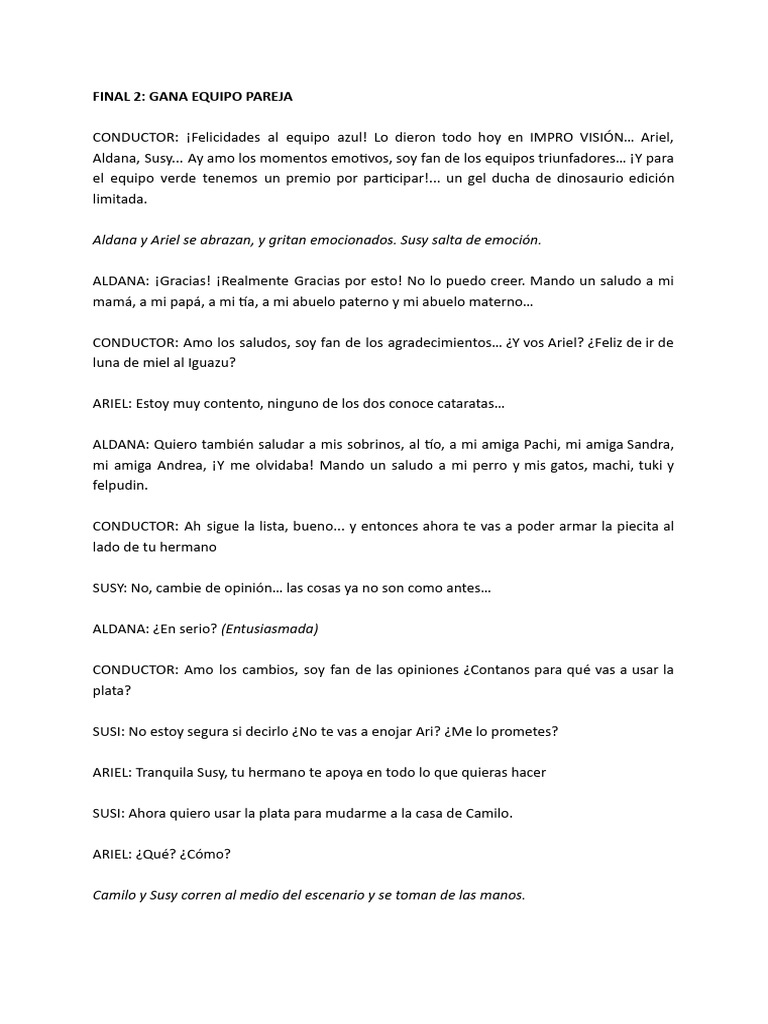 Impro Vision - Final 2 | PDF