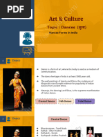 SSC CGL Dance MCQ Practice | PDF