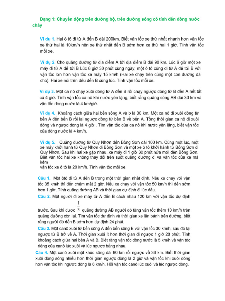 GIẢI BÀI TOÁN BẰNG CÁCH LẬP PT, HPT | PDF