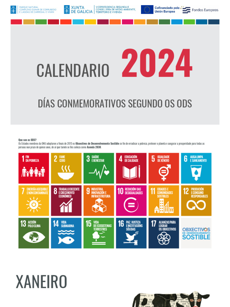 Calendario 2024 ODS | PDF