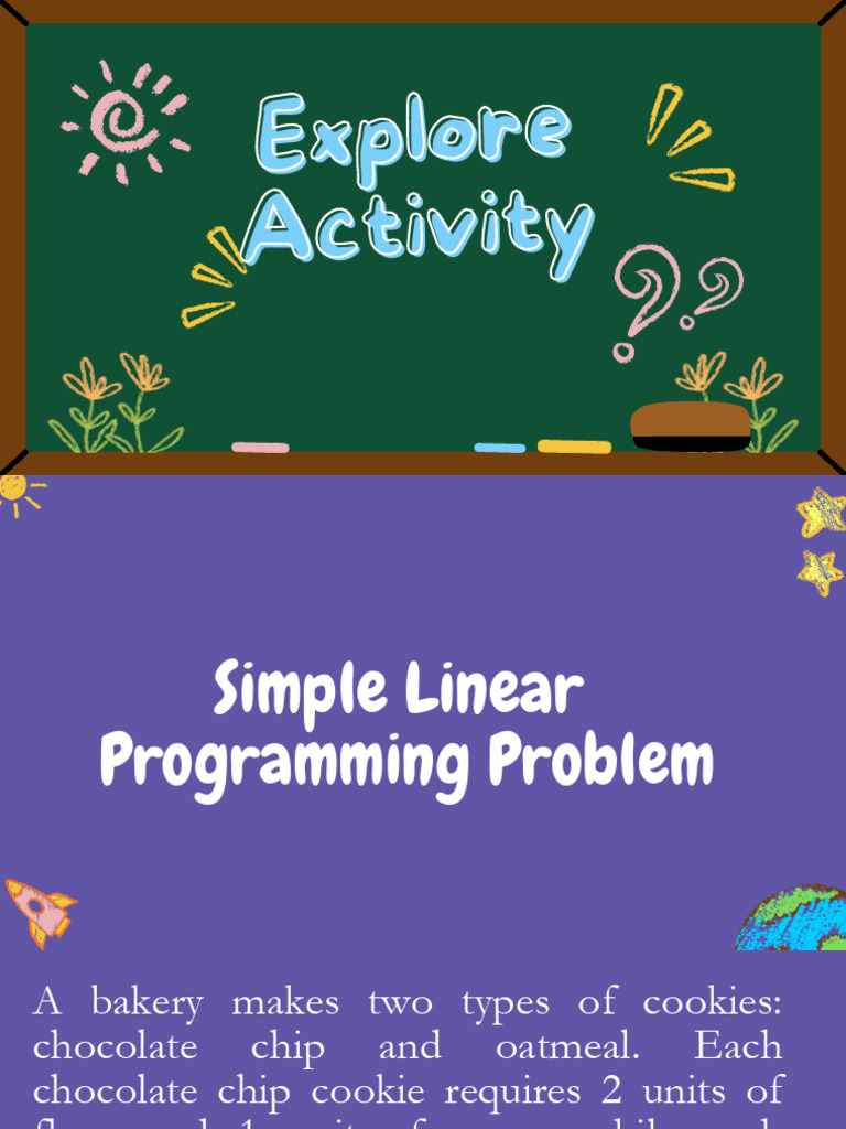 Linear Programming Explore 1 Pdf Linear Programming Mathematical Optimization