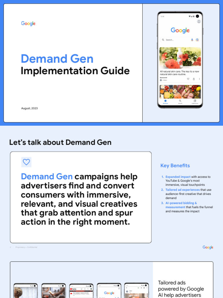 Demand Gen Implementation Guide | PDF | You Tube | Computing