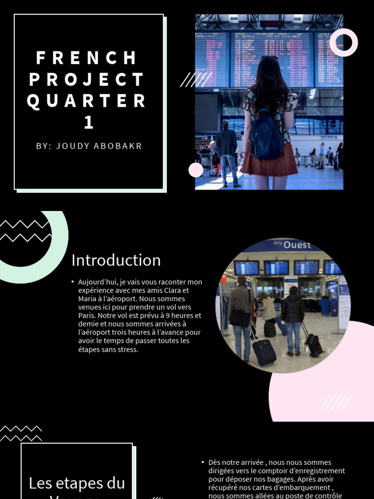 French Project Q1 | PDF