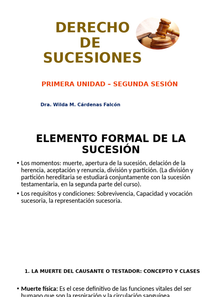 Remitido Al WSP Sesión 2 Elemento Formal Apertura y Muerte | PDF ...