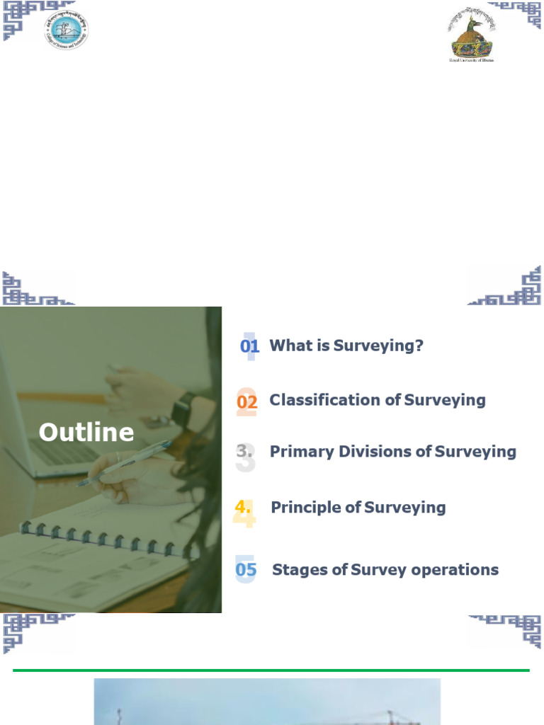 Unit I Introduction To Surveying | PDF | Surveying | Topography