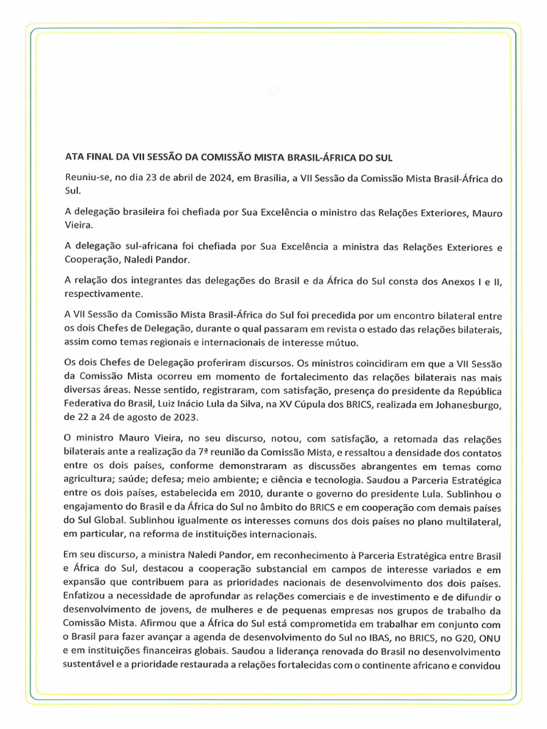 Ata Final Comista - 04232024 - 031303 | PDF