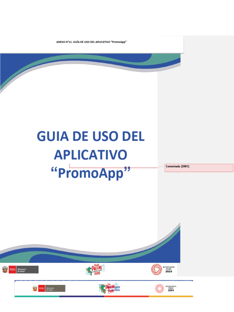 Anexo n11 Guia de Uso Del Aplicativo Promoapp | PDF